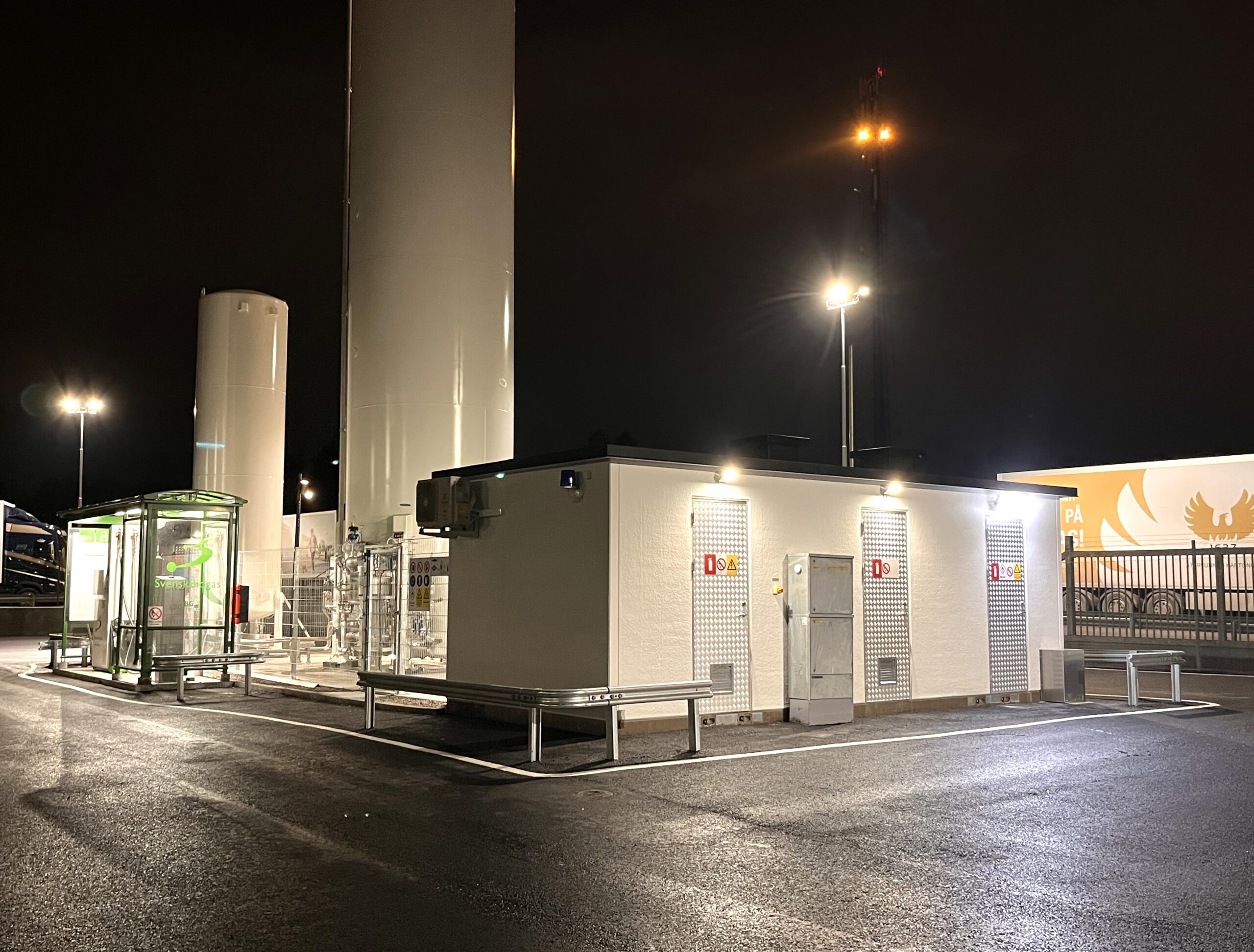 Ny LBG tankstation i Norrköping med klimatsmart lösning för avkoket ...