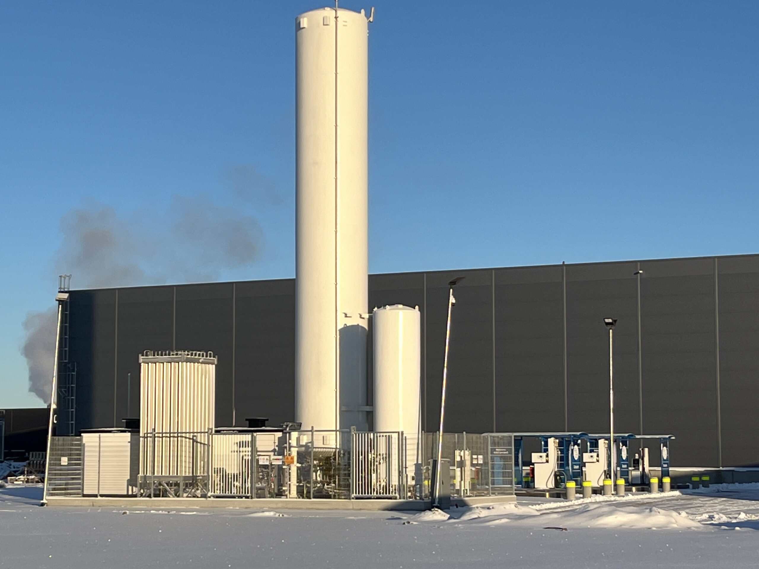 Gasum LCBG-station för flytande och komprimerad biogas - Processkontroll GT