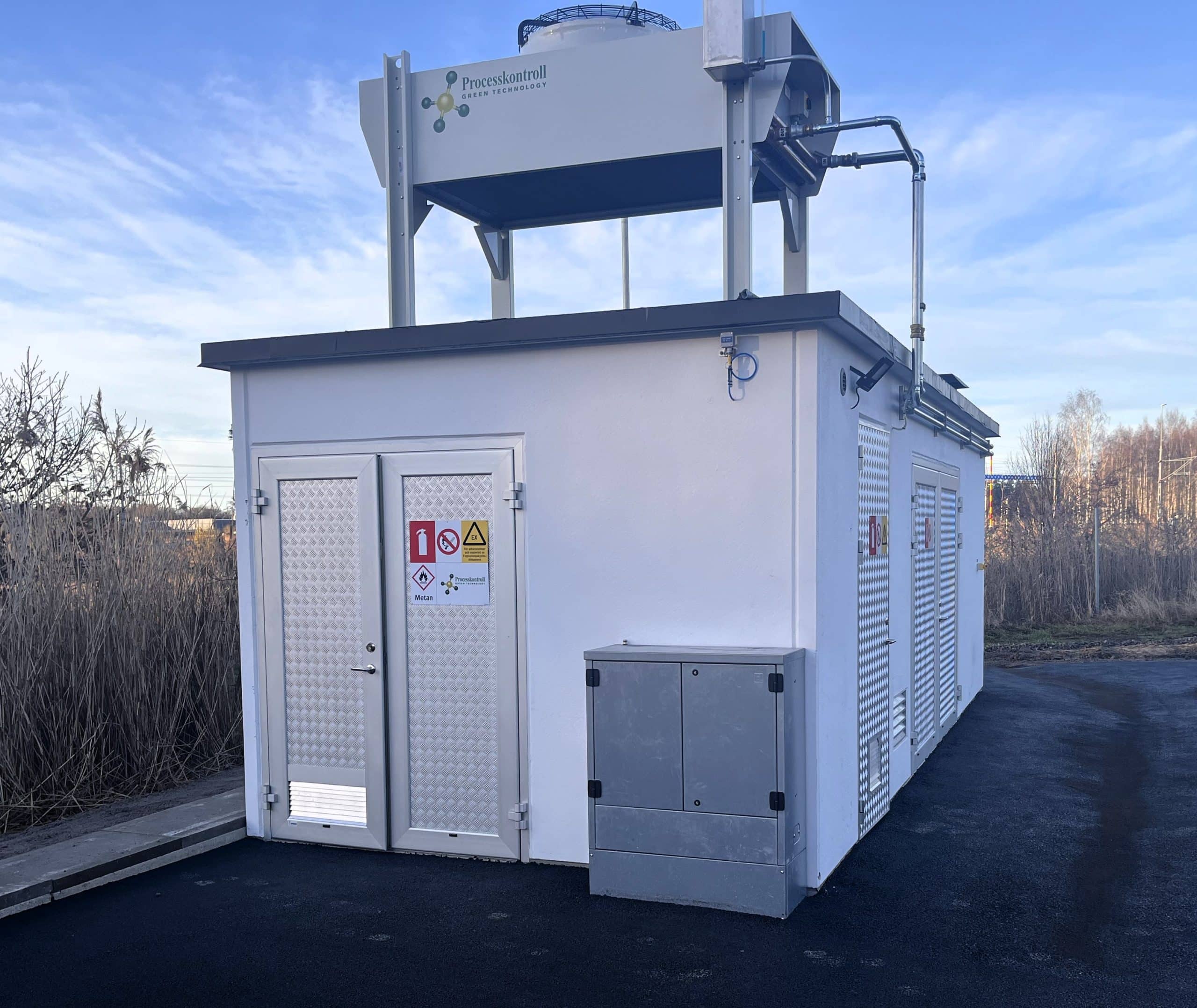 New CBG filling station for Svensk Biogas in Norrköping Händelö ...